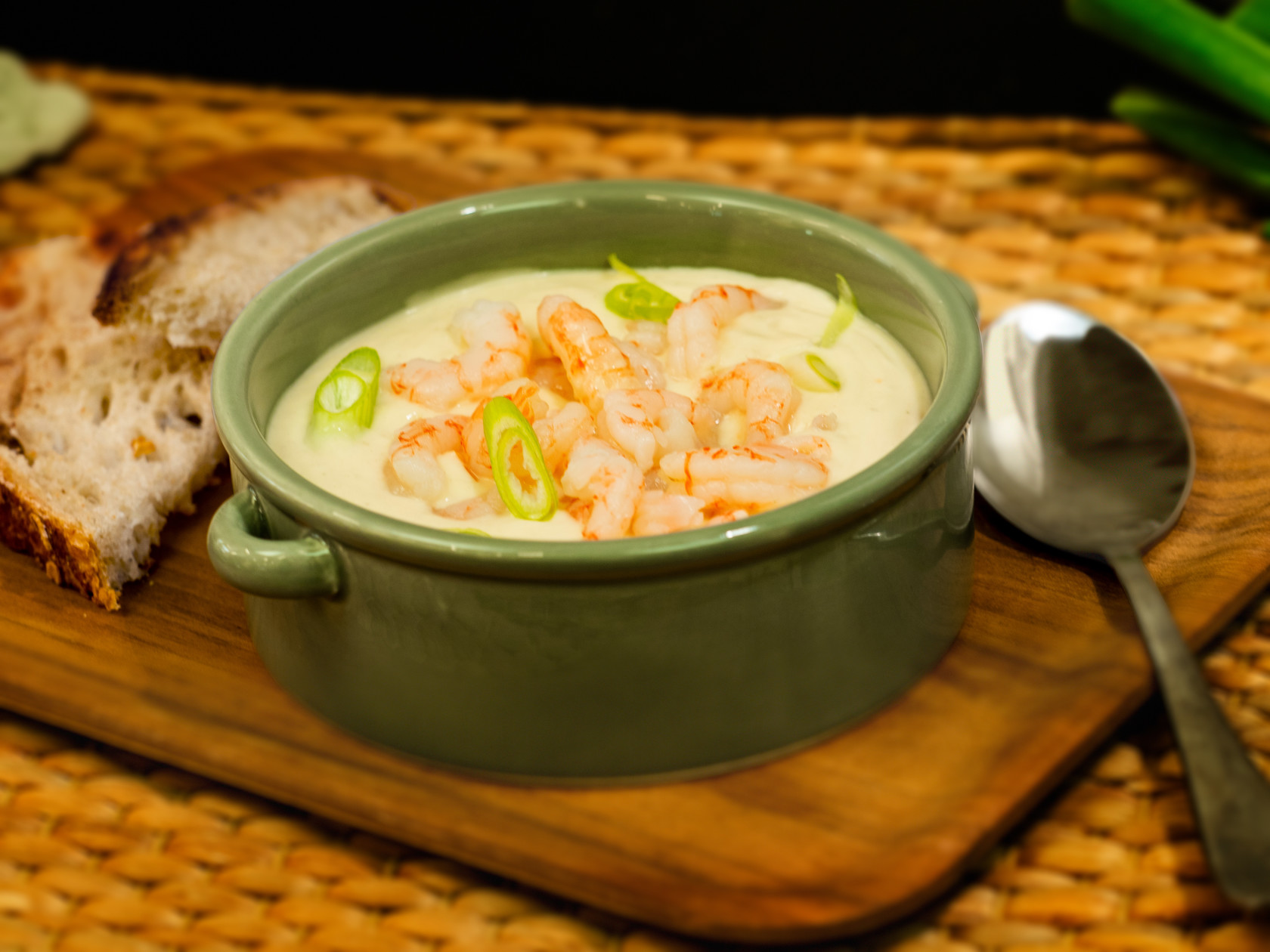 Fiskesuppe med reker